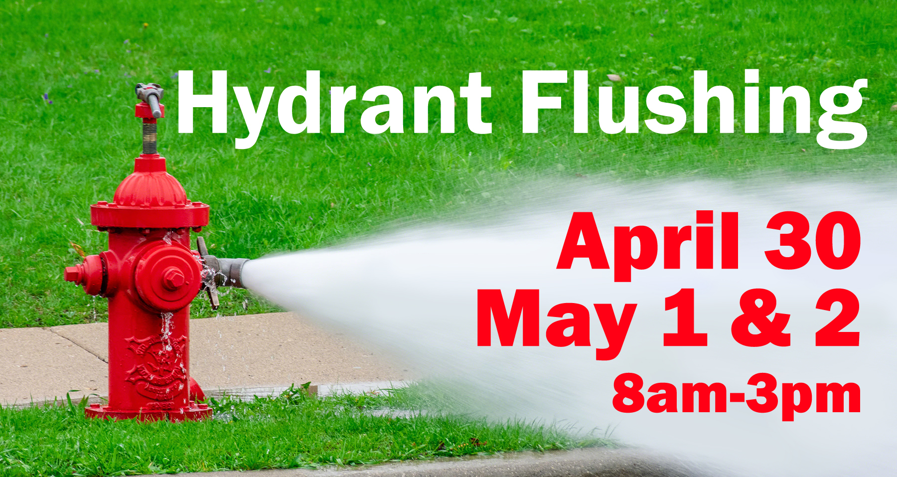 Hydrant Flushing | Buchanan Michigan