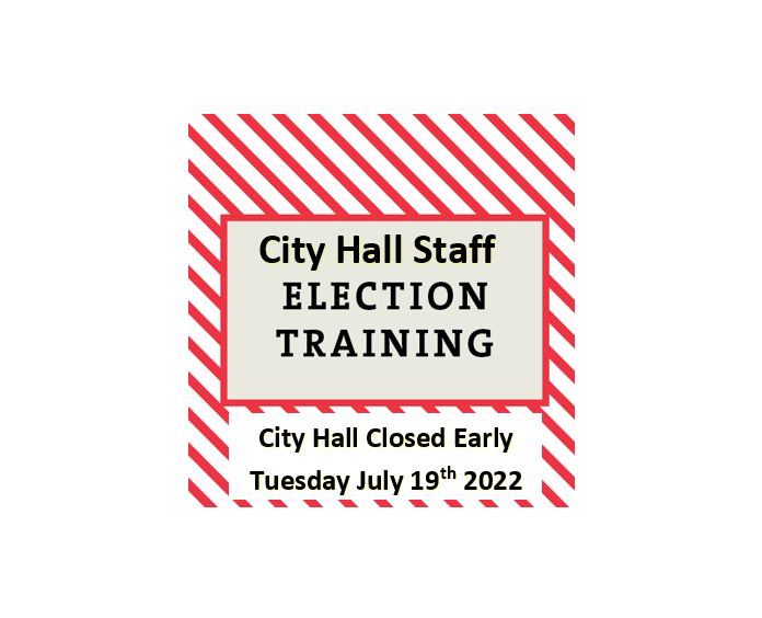 City Hall Staff Election Training | Buchanan Michigan